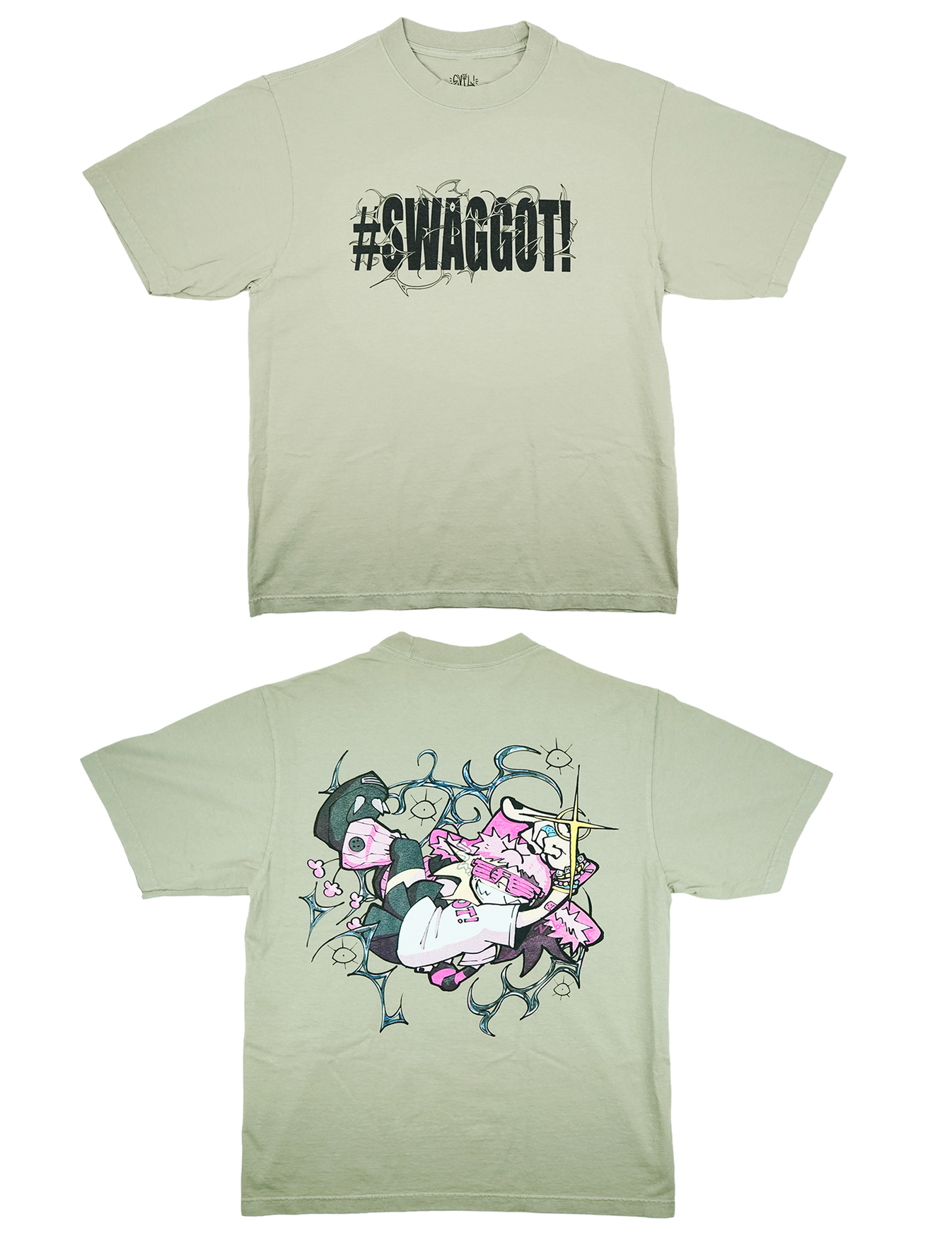 SWAGGOT TEE (NATURAL) – ISSBROKIE